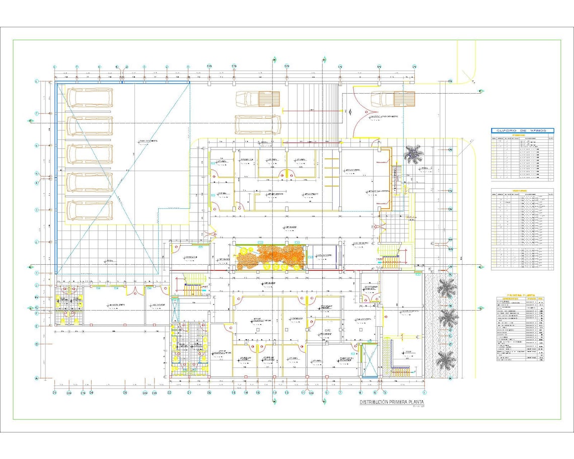 Autocad 2D DWG, DXF PDF Cıtyhallfile,autocad 2D Template - Etsy