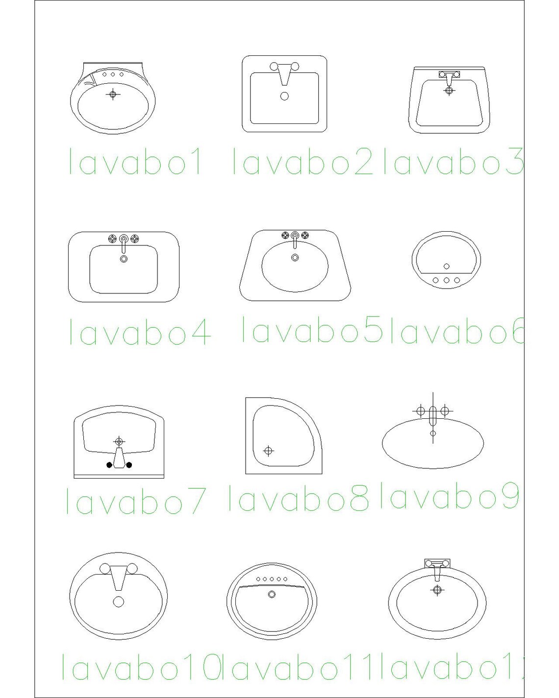 Autocad 2D DWG DXF PDF File, 2d Drawing,autocad 2D Template - Etsy