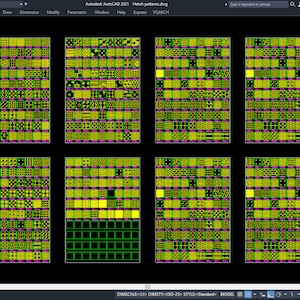 900+ Autocad Hatch Patterns,900 Piece of Details Autocad 2D DWG File ...