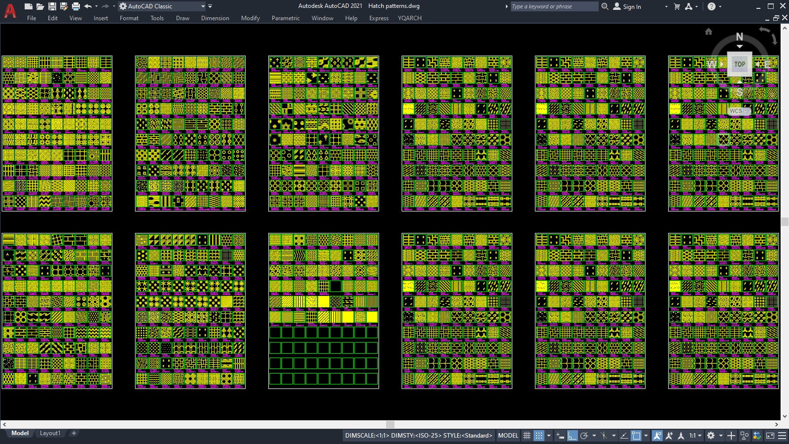 900+ Autocad Hatch Patterns,900 Piece of Details Autocad 2D DWG File ...