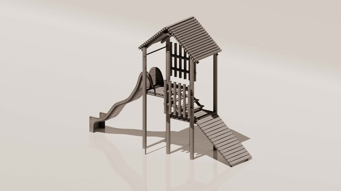 Wooden Swing Set 3D Model, Stl-autocad FBX File, 3D Drawing, Autocad 3D Template - Etsy