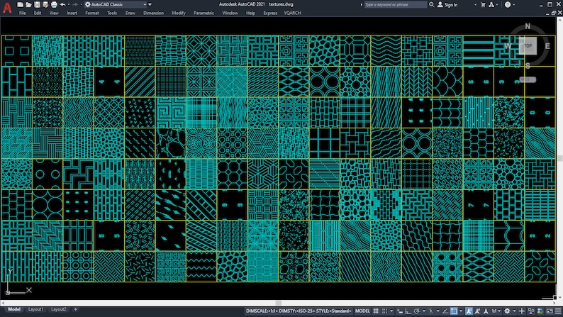 900+ Autocad Hatch Patterns,900 Piece of Details Autocad 2D DWG File ...