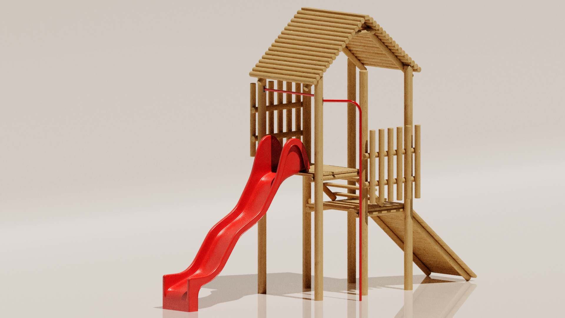 Wooden Swing Set 3D Model, Stl-autocad FBX File, 3D Drawing, Autocad 3D ...