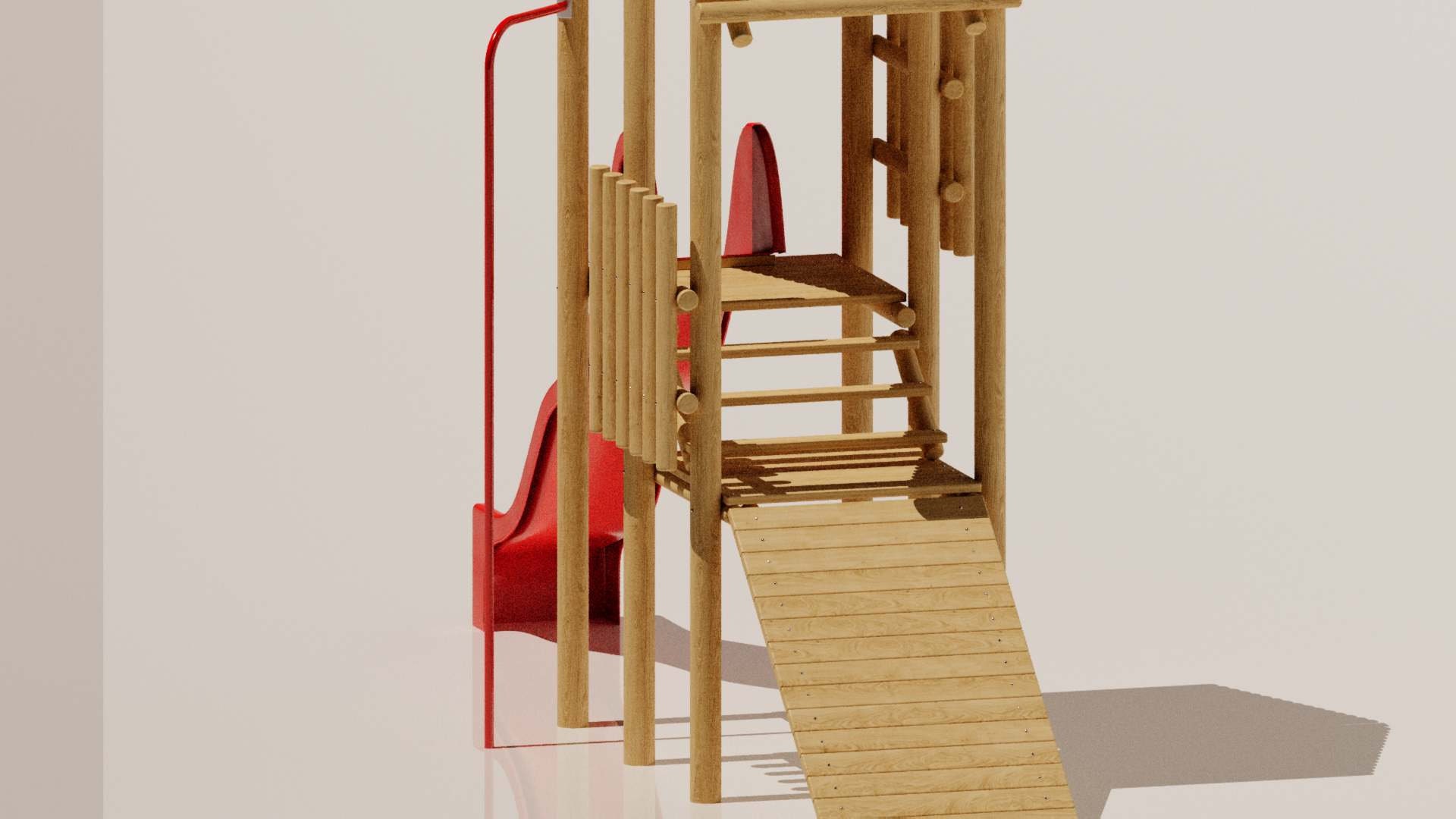 Wooden Swing Set 3D Model, Stl-autocad FBX File, 3D Drawing, Autocad 3D ...