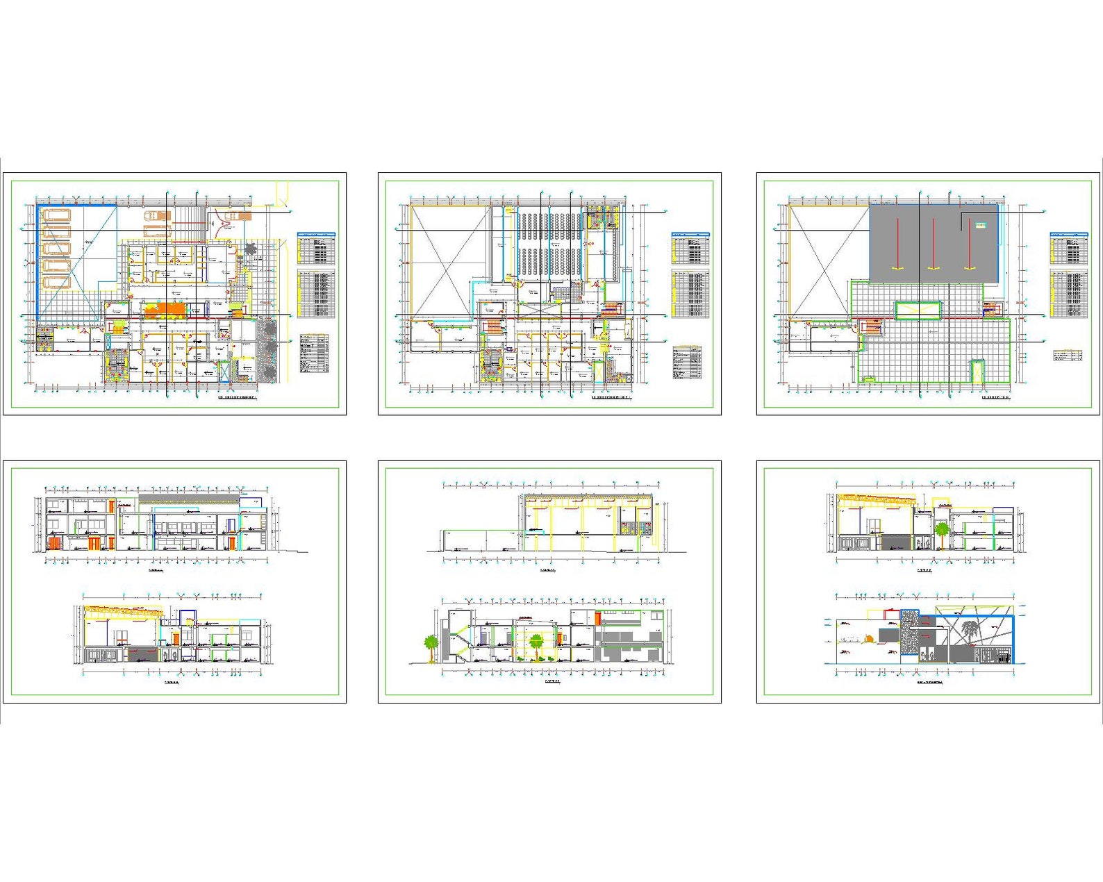 Autocad 2D DWG, DXF PDF Cıtyhallfile,autocad 2D Template - Etsy