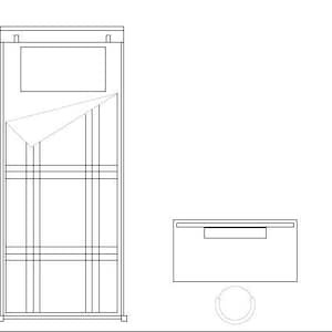 2D Drawings of Bedroom Refurbishment, Autocad 2D DWG File, Ready Block ...