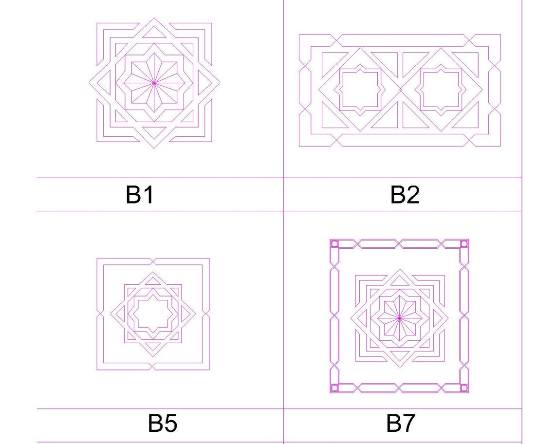 Autocad Hatch Patterns, 13 Piece of Details Autocad 2D DWG File, Ready ...