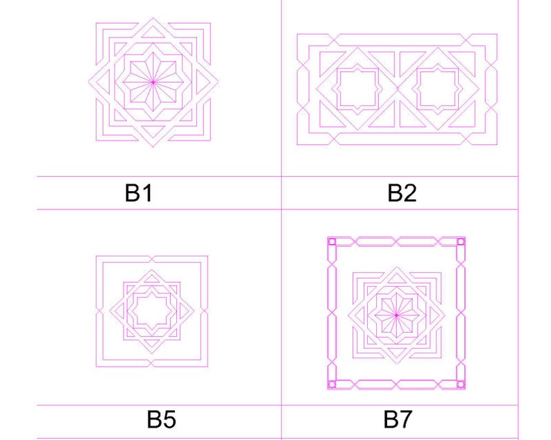 Autocad Hatch Patterns, 13 Piece of Details Autocad 2D DWG File, Ready ...