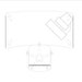 2D Drawings of Office Desk, Computer, Office Materials, Office ...
