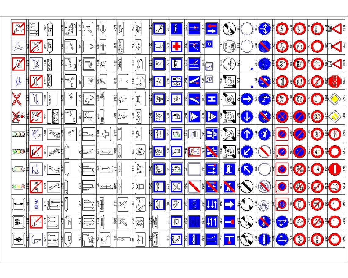 Autocad 2D DWG DXF PDF Symbol Furnishing, 2d Drawing,autocad 2D ...