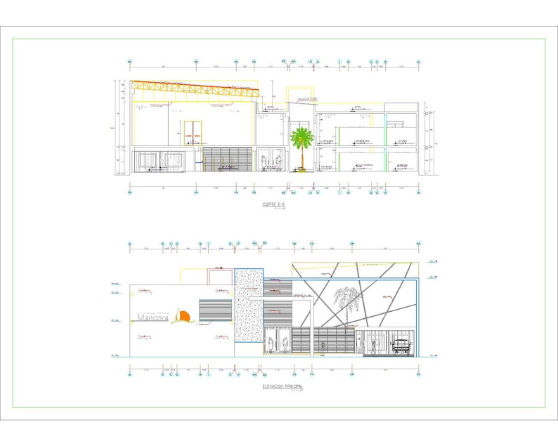 Autocad 2D DWG, DXF PDF Cıtyhallfile,autocad 2D Template - Etsy