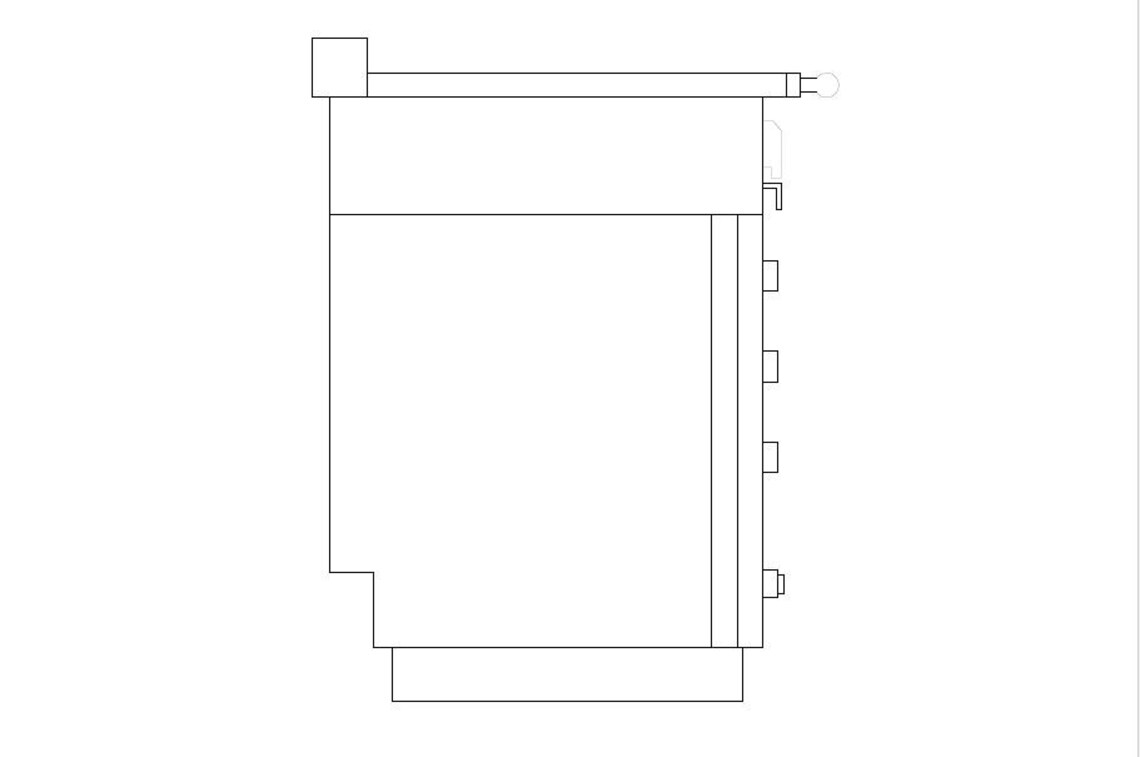 2D Drawing of Kitchen Cabinets, Kitchenware and White Goods, 257 Pieces ...