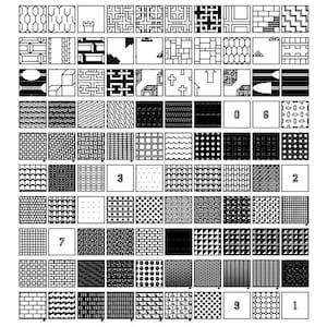 270+ Autocad Hatch Patterns,270 Piece of Details Autocad 2D DWG File ...