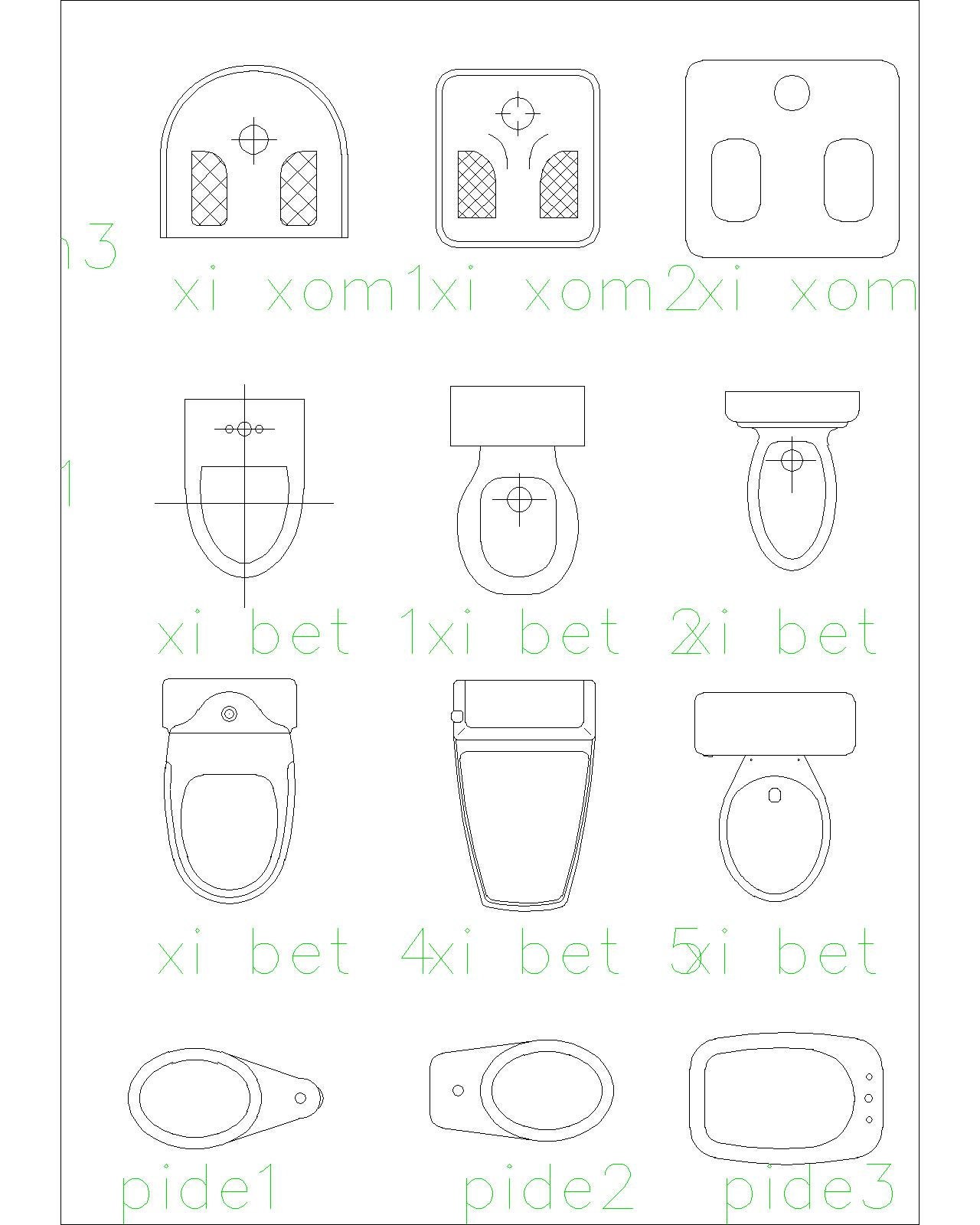 Autocad 2D DWG DXF PDF File, 2d Drawing,autocad 2D Template - Etsy