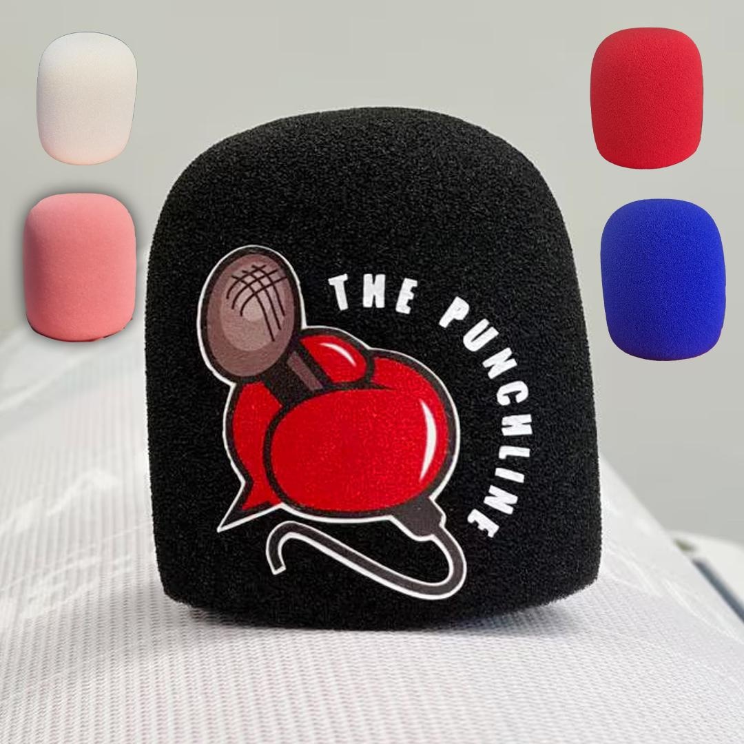 Custom Microphone Windscreen: Logo Printed Mic Foam Cover - Etsy UK