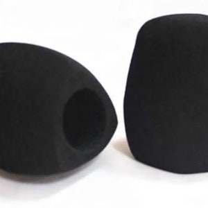 Custom Logo Microphone Foam Windscreen Cover: Triangle Sponge ...