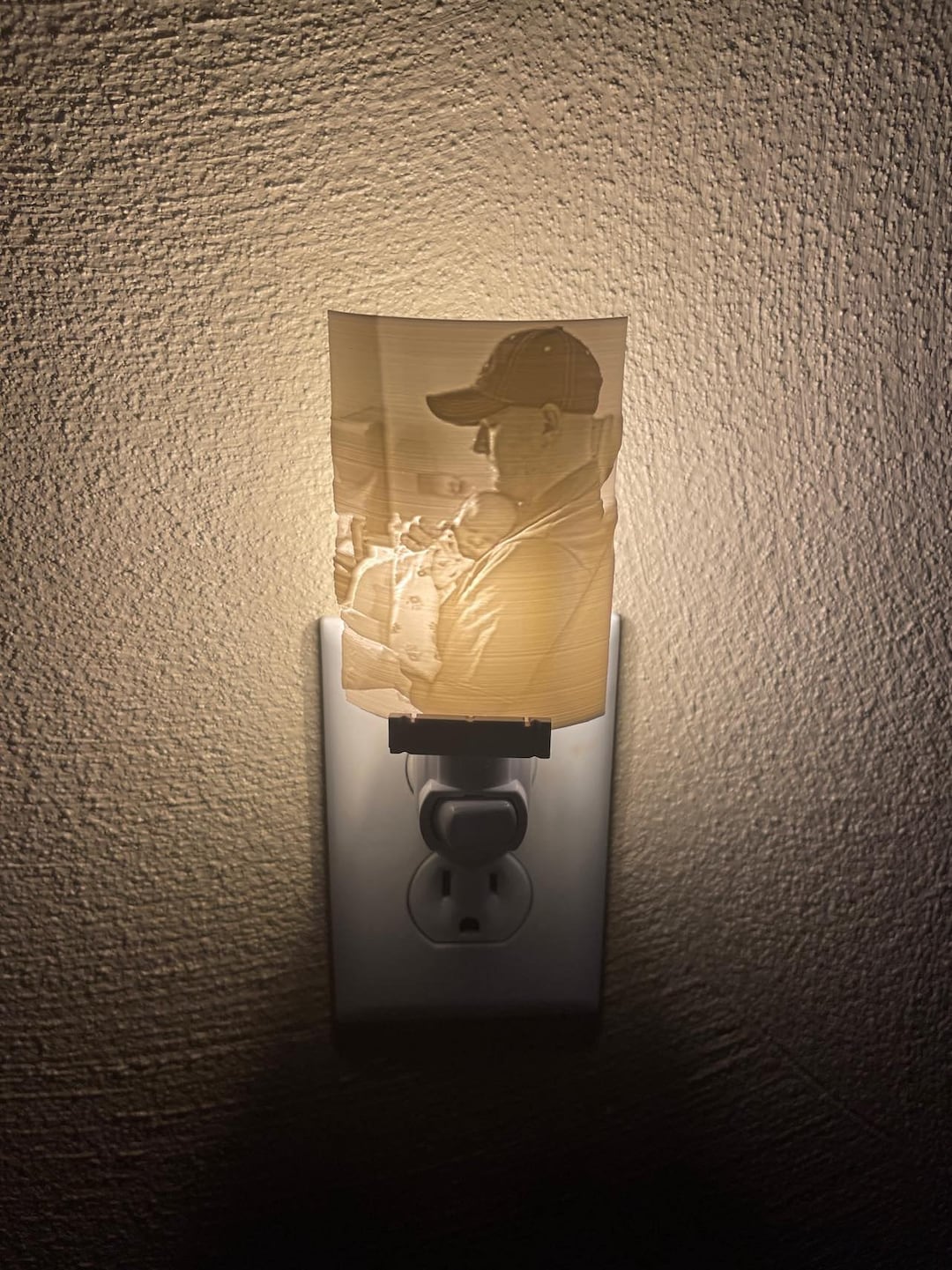 Custom 3D Printed Lithophane Night Light - Etsy