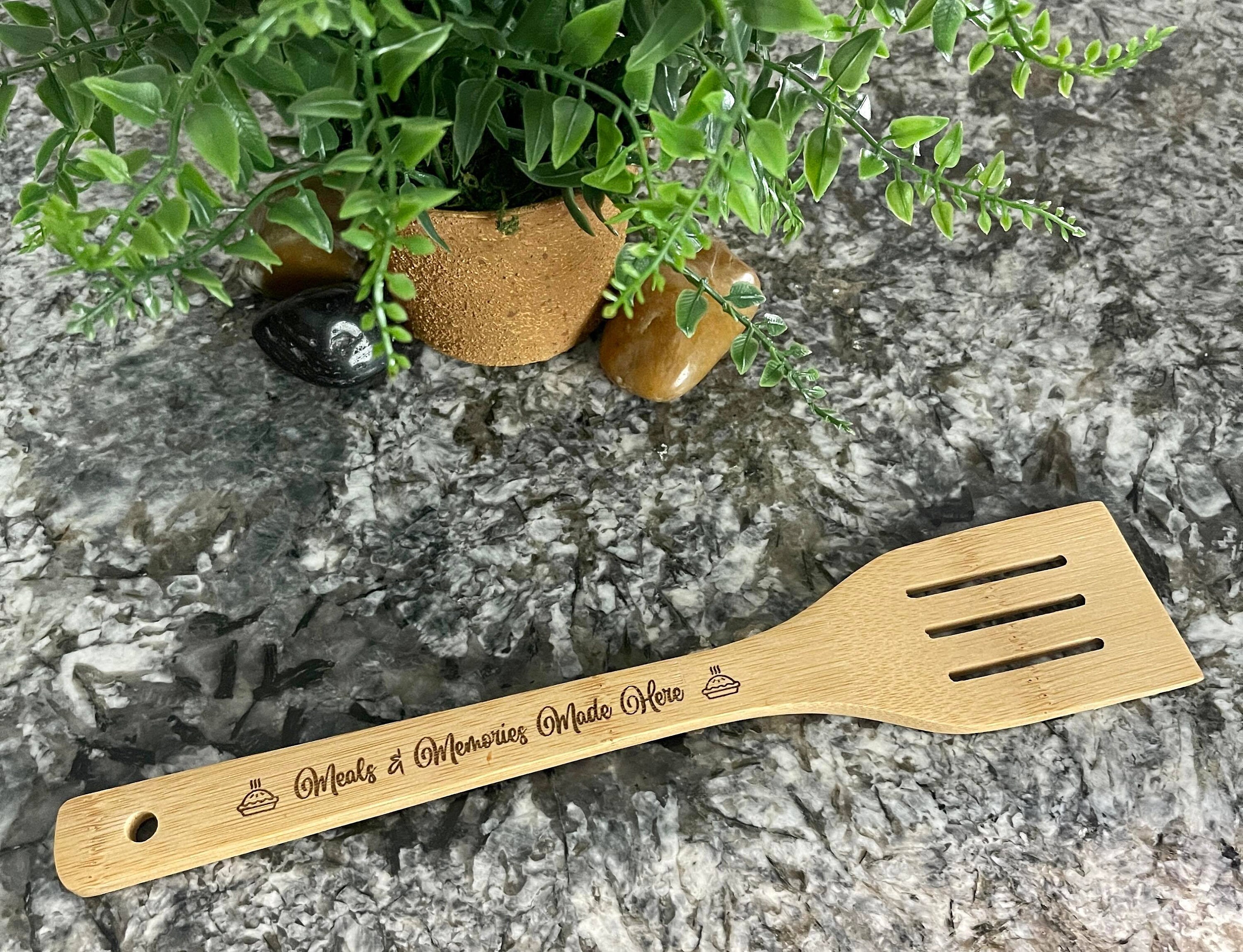 Bamboo Engraved Spoons - Etsy