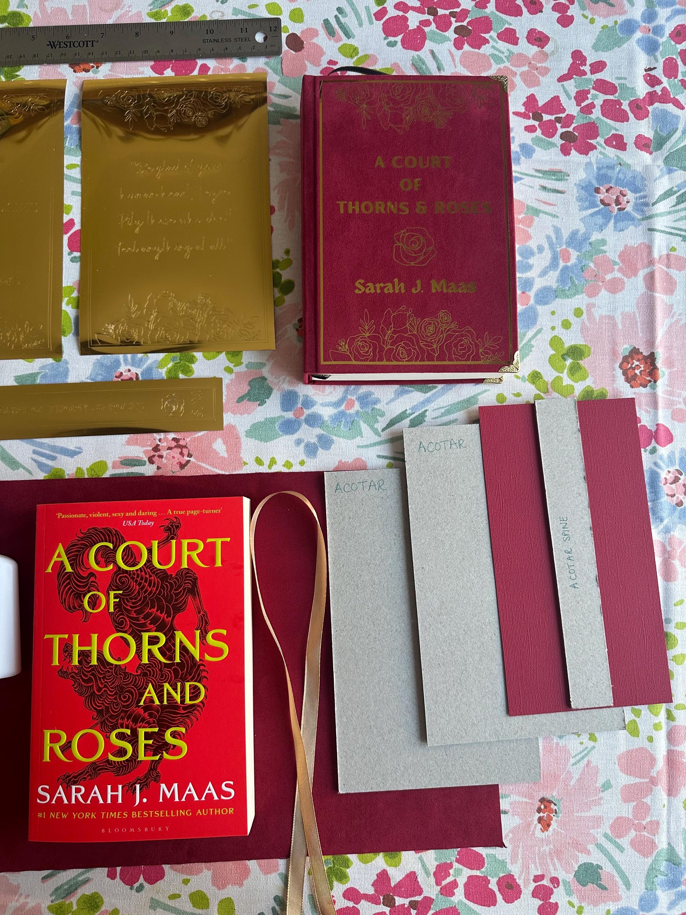 DIY Complete Book Binding Kit for ACOTAR Book 1 (other Books Available ...