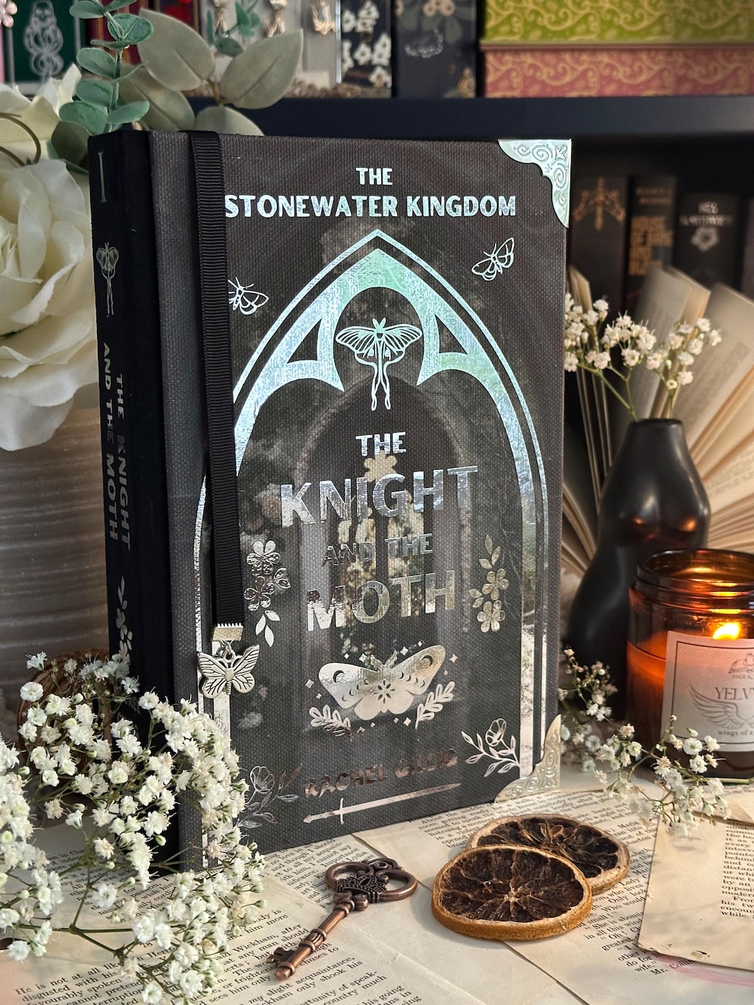 The Knight and the Moth by Rachel Gillig Custom Book Rebind (handmade ...