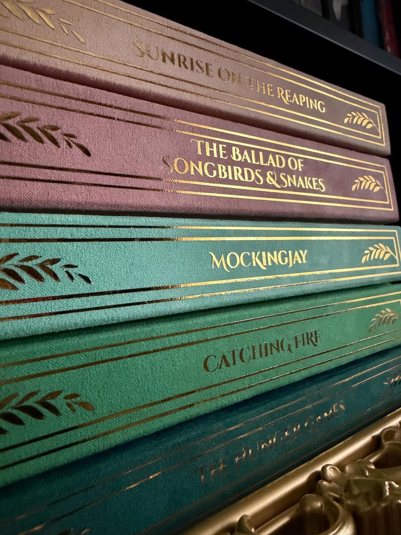The Hunger Games Series by Suzanne Collins - All 5 Books - Catching ...