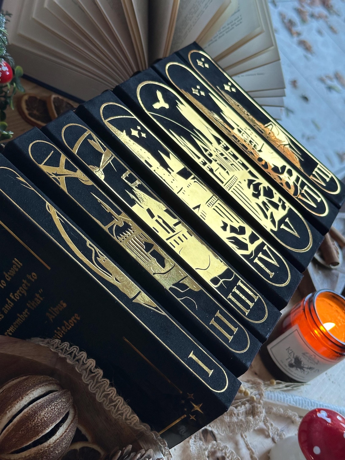 Harry Potter Series by JK Rowling Custom Book Rebind (handmade ...