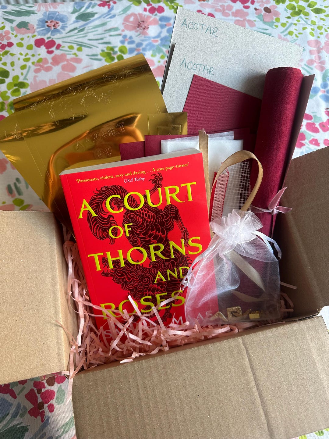 DIY Complete Book Binding Kit for ACOTAR Book 1 (other Books Available ...