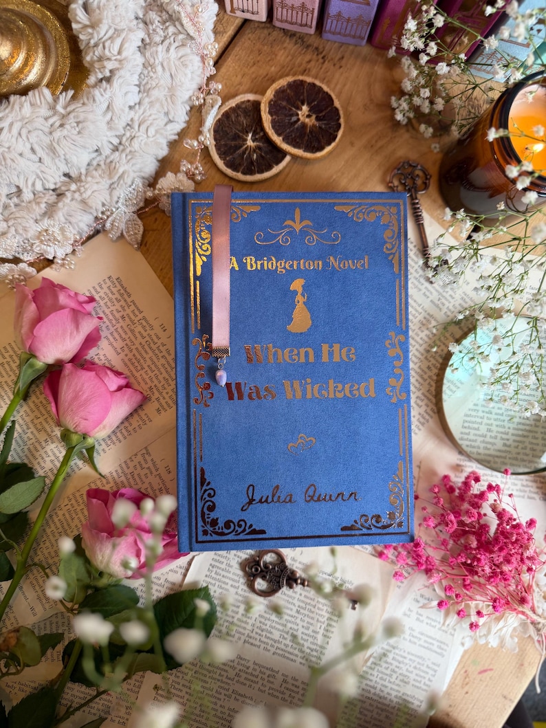 Bridgerton Series by Julia Quinn | Custom Book Rebind (handmade ...