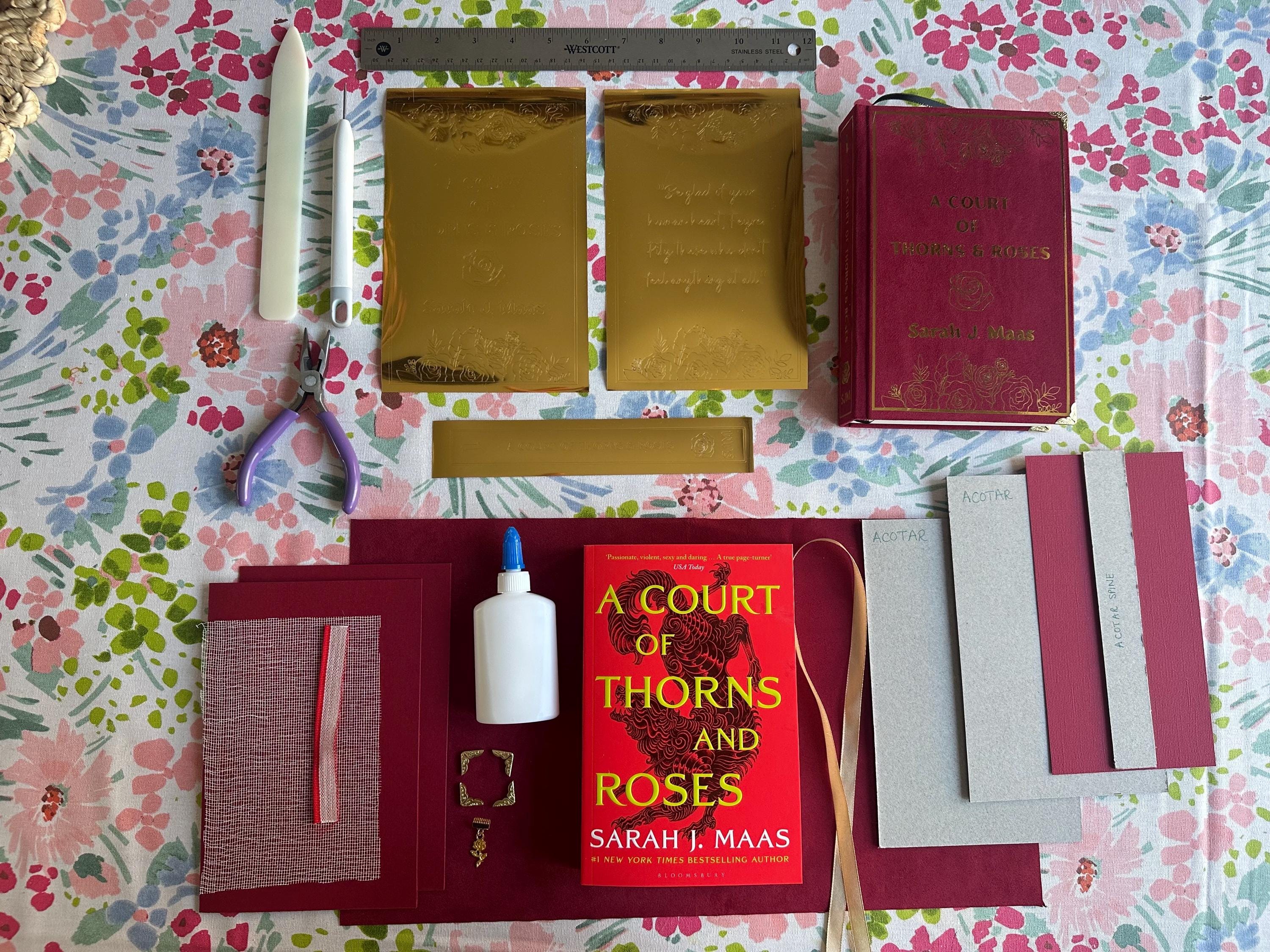 DIY Complete Book Binding Kit for ACOTAR Book 1 (other Books Available ...