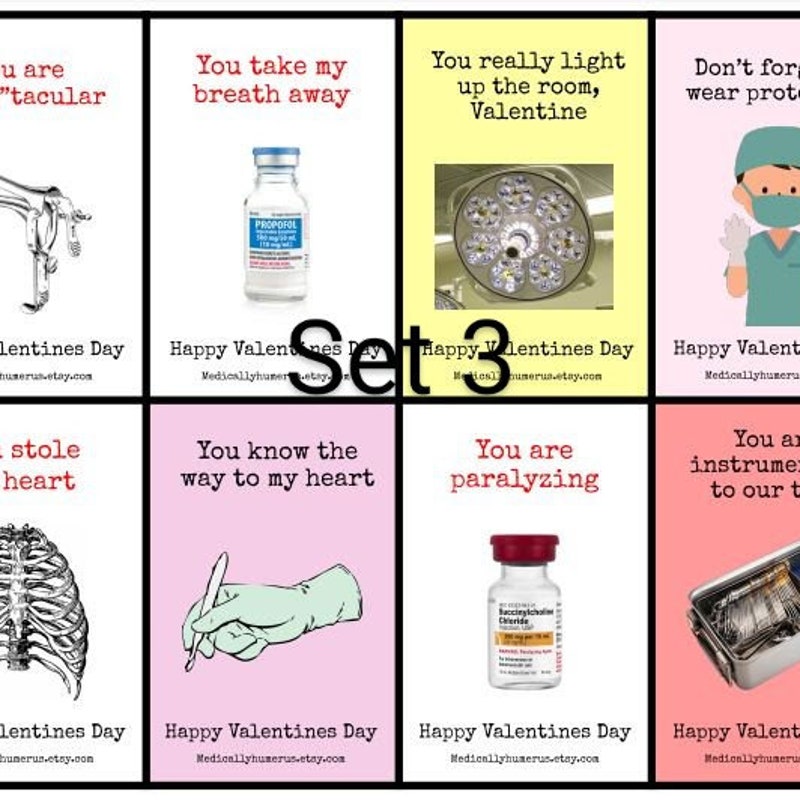 Medical Valentines - Etsy