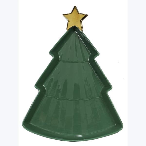 Christmas Tree Ceramic Dish - Etsy