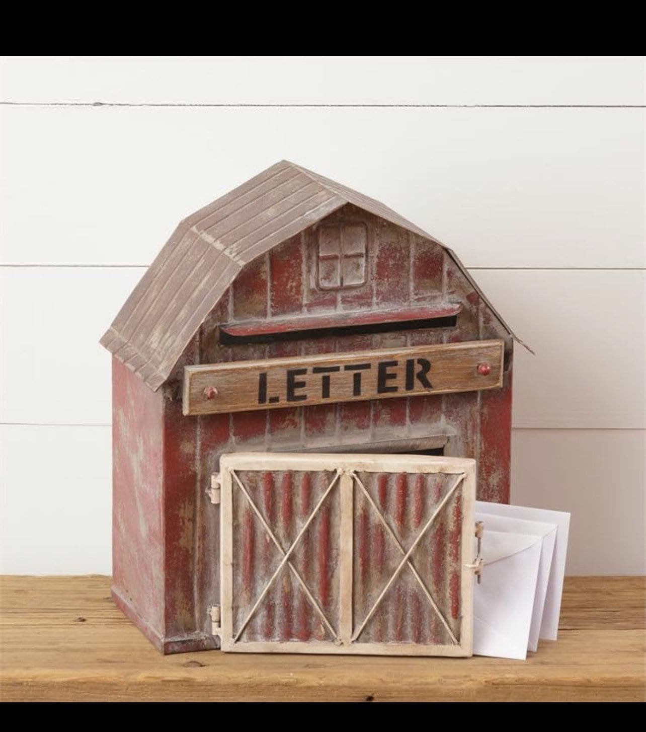 Barn Mailbox Farmhouse Style Mailbox-country Style Mailbox-rustic Style ...