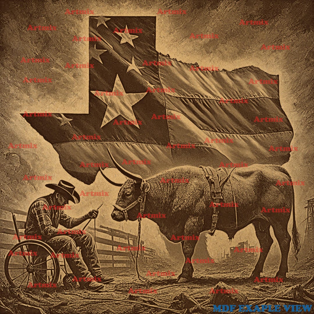 Texas, Wall Art PNG File, Laser Engraving, American Flag, Glowforge ...