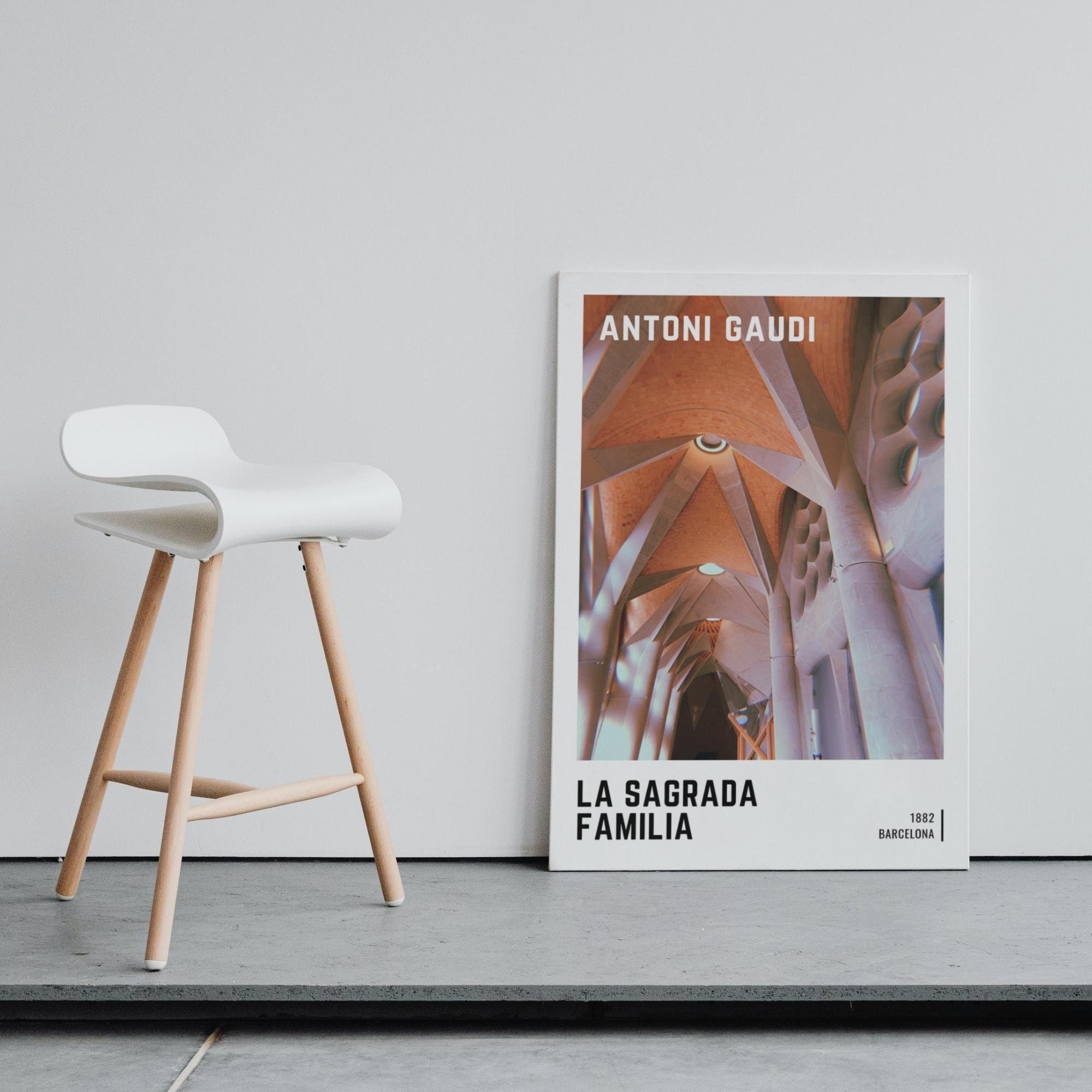 La Sagrada Familia Art Print, Antonio Gaudi Print, Home Decor ...