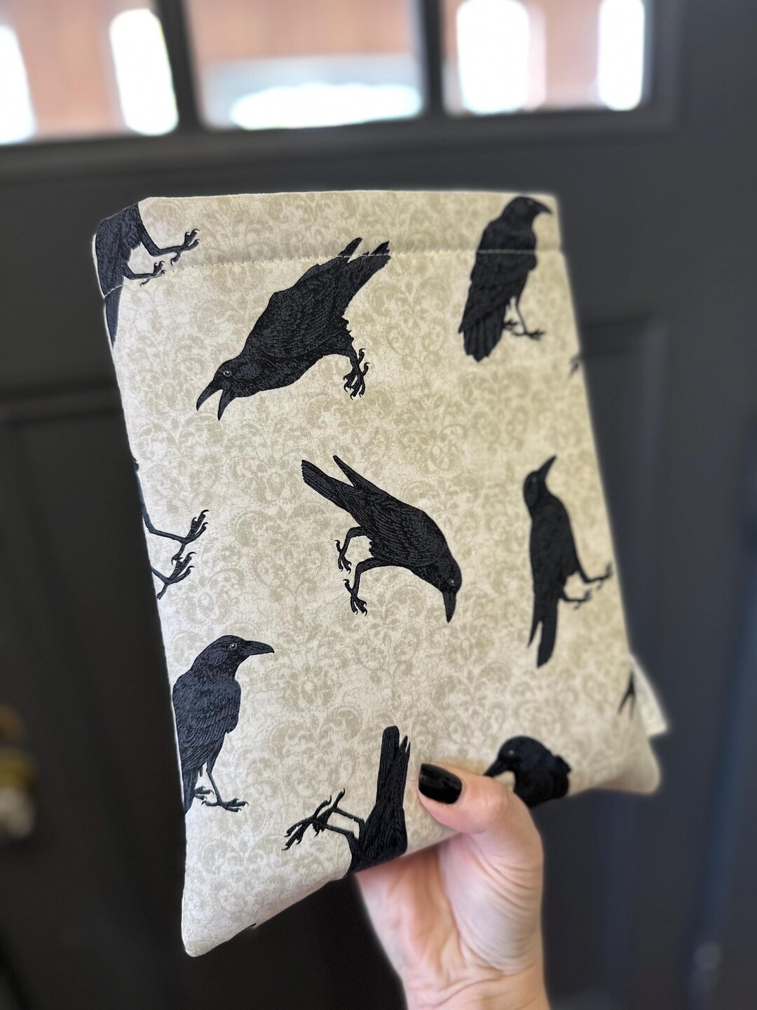 Hardcover Book Sleeve Ravens Claw Padded Hardvocer Book Sleeve - Etsy