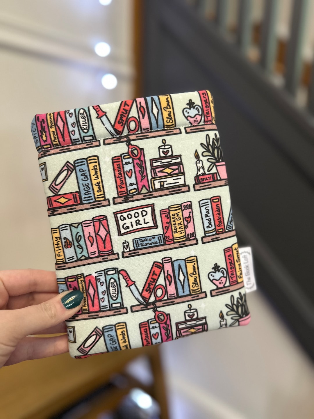 Kindle Paperwhite Sleeve Spicy Bookshelf Padded Kindle Sleeve - Etsy