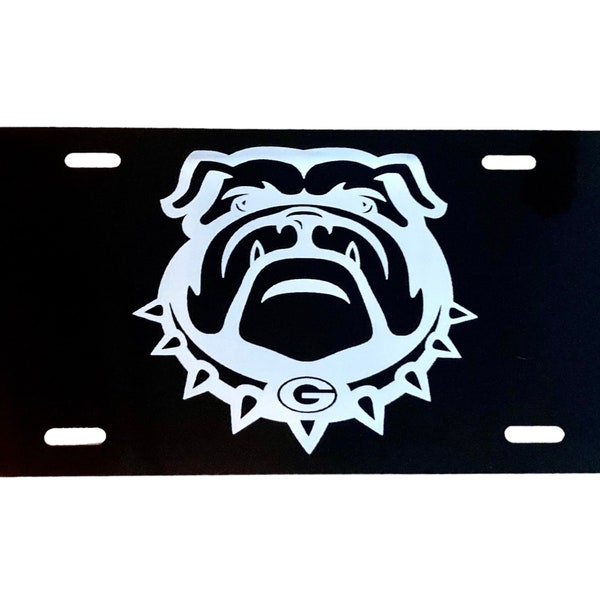 Bulldogs Front License Plate - Etsy