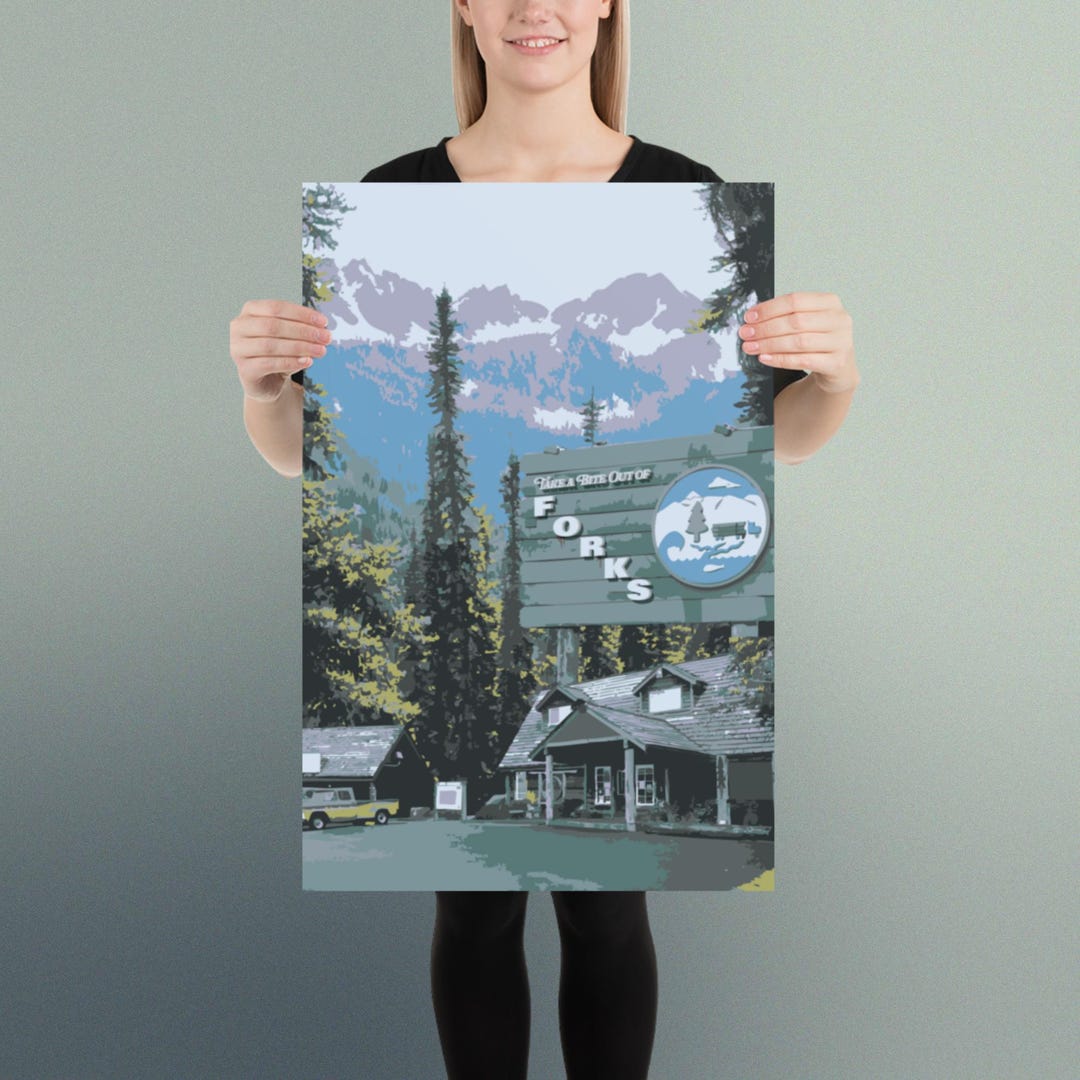 Vampire Forks, Washington Poster - Etsy