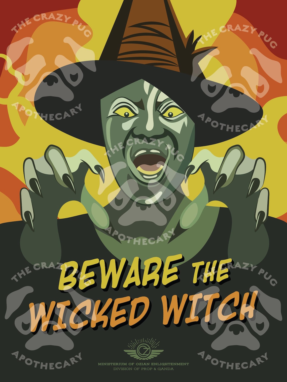 Beware the Wicked Witch Digital Download - Etsy