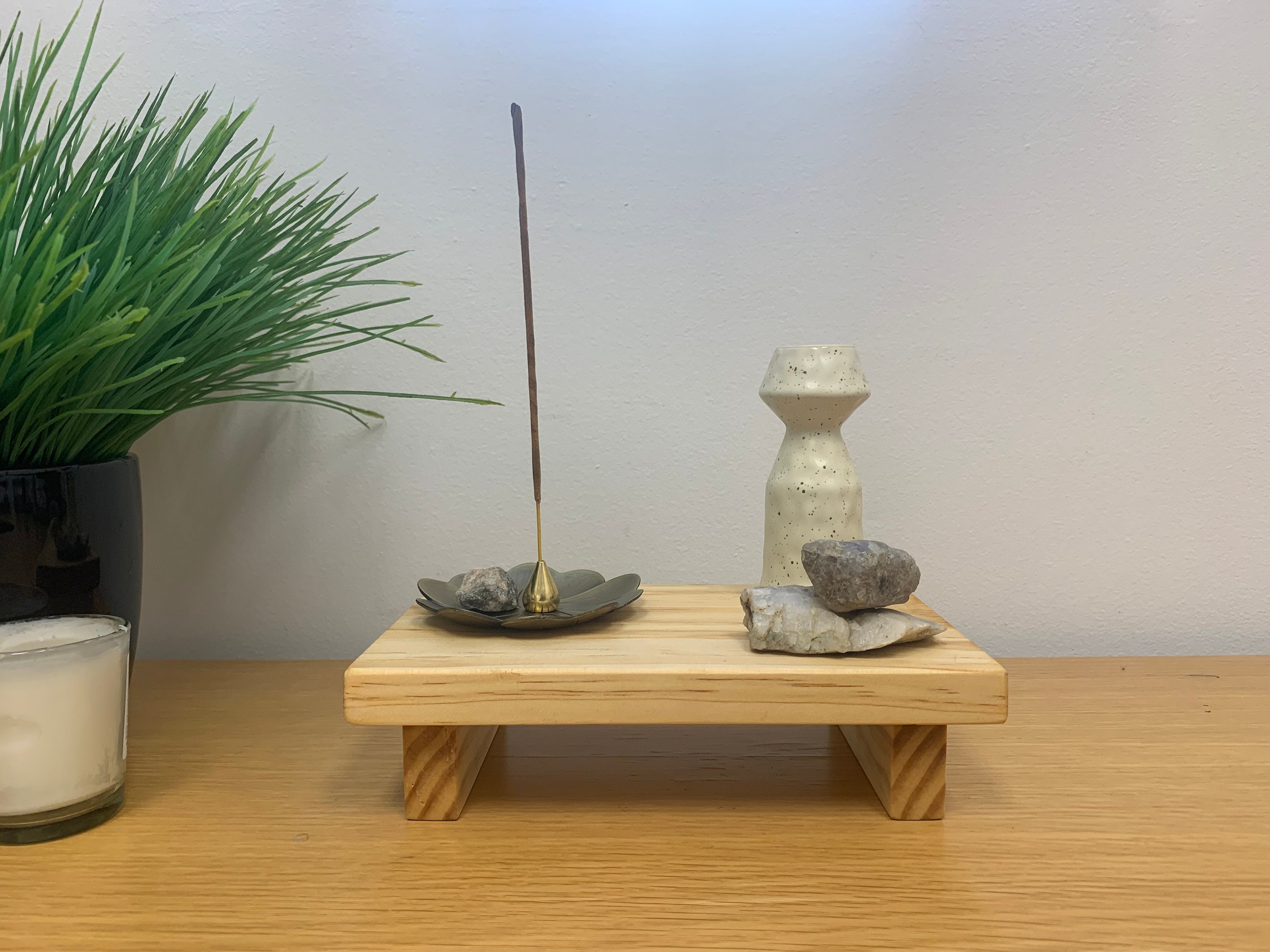 Handcrafted Wooden Altar FREE SHIPPING Meditation Table - Etsy