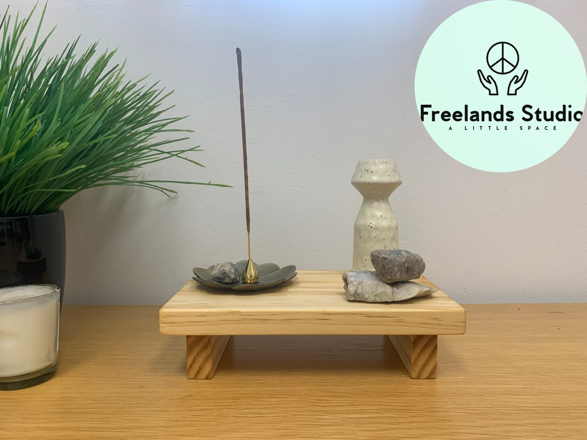 Handcrafted Wooden Altar FREE SHIPPING Meditation Table - Etsy