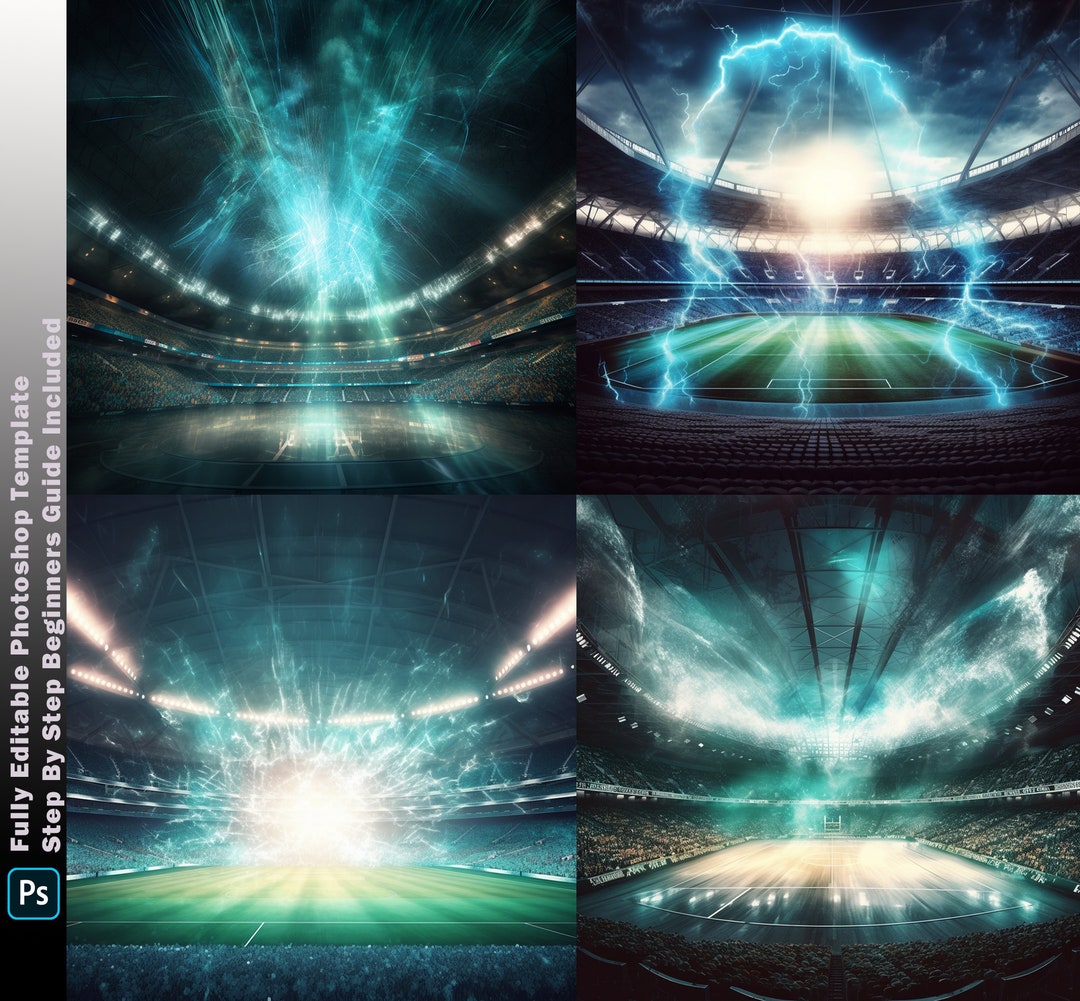 Sports Stadium Poster Templates Create Your Own Stunning Posters or ...