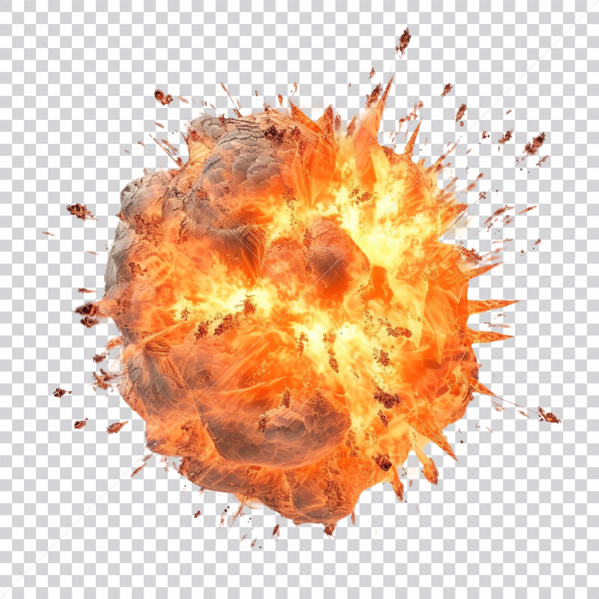 Explosions With Transparent Backgrounds, Perfect for Digital Art ...