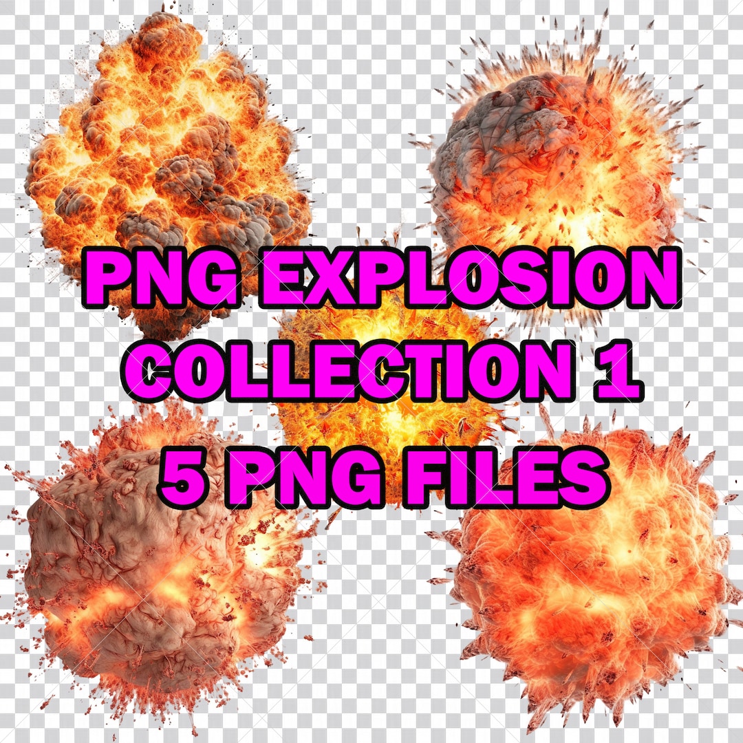 Explosive PNG Images With Transparent Backgrounds Explosion PNG ...