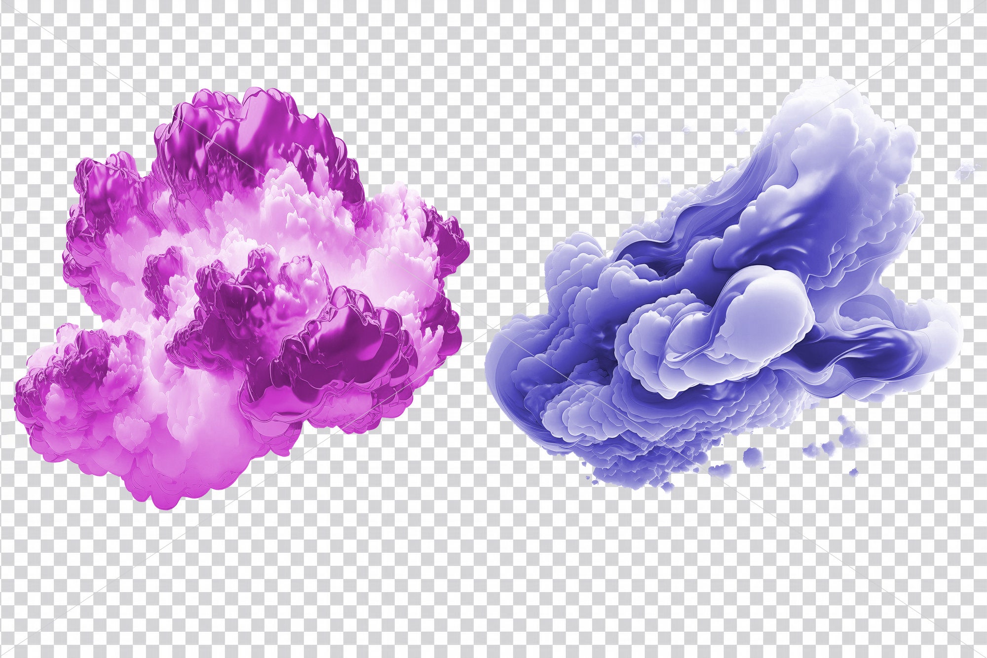 Purple Cloud Bundle: 11 Stunning PNG Files for Dreamy Designs - Etsy