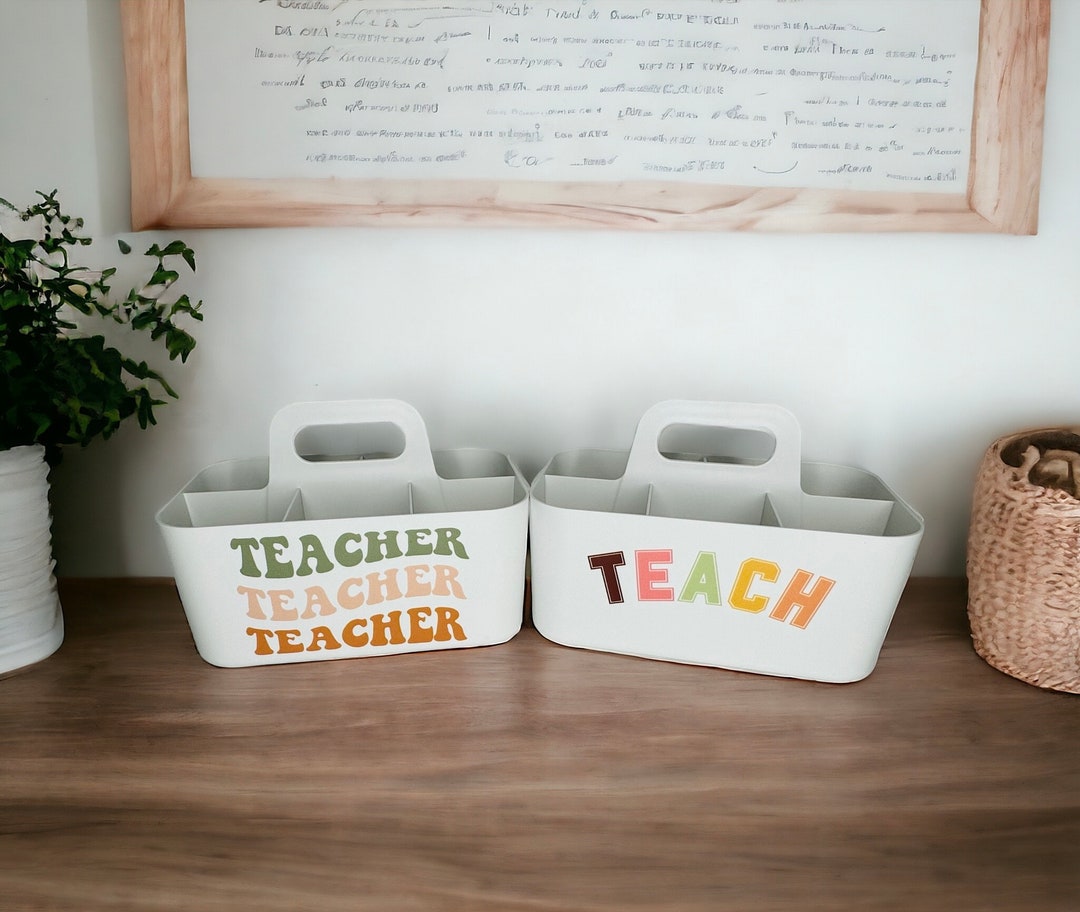 Teacher Stackable Organization Caddy, Desk Caddy, Classroom Storage ...