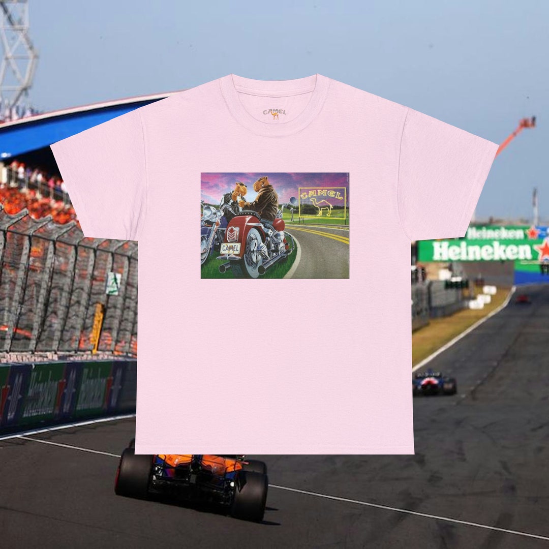 Camel Cigarettes Motorcycle Vintage Style T-shirt Men's - Etsy