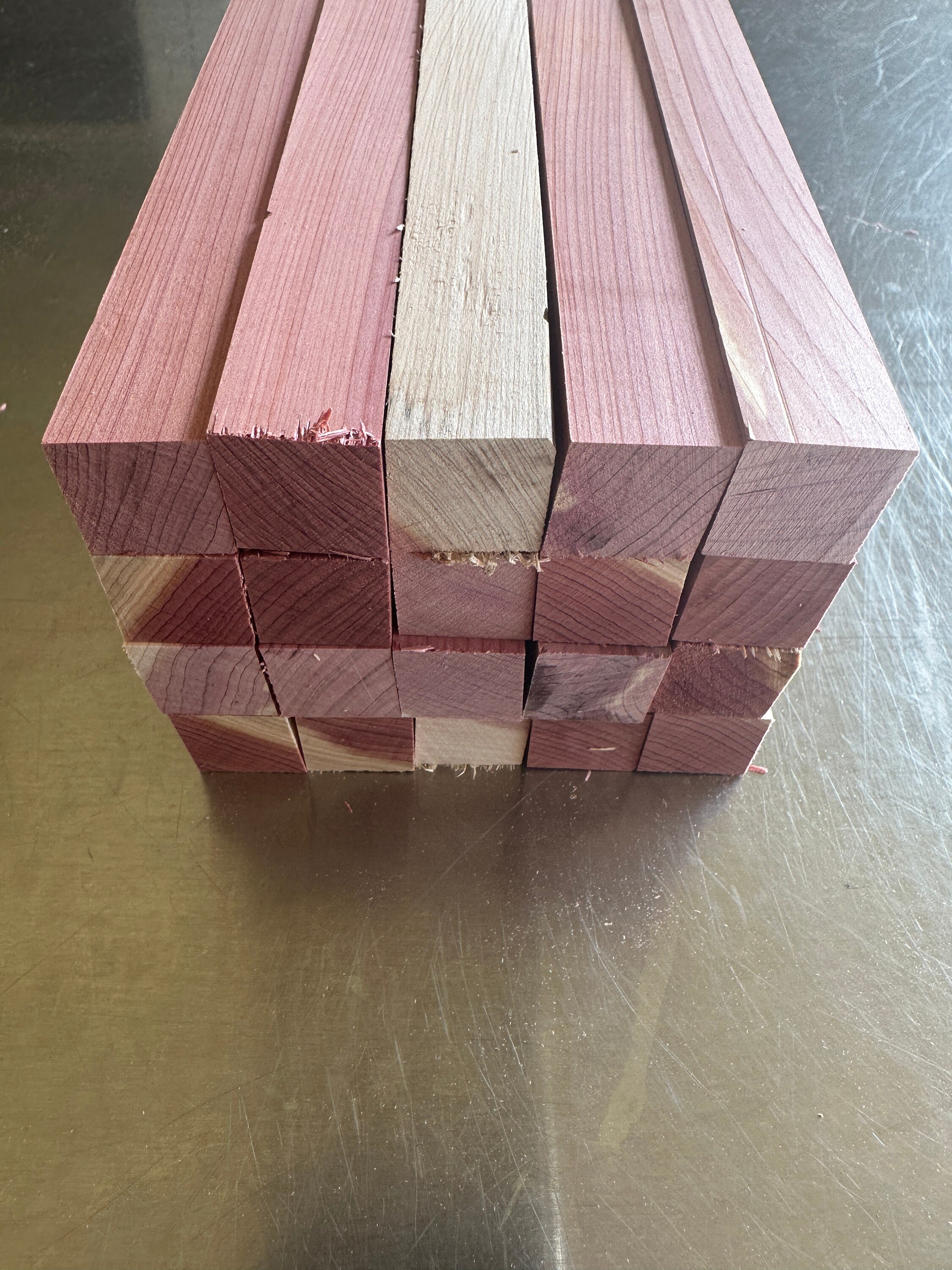 20 Aromatic Eastern Red Cedar Pen Blanks - Etsy