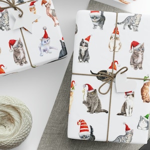 Unique Wrapping Paper, Cat Wrapping Paper, Unique Holiday Gifts ...