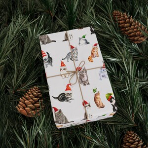 Unique Wrapping Paper, Cat Wrapping Paper, Unique Holiday Gifts ...